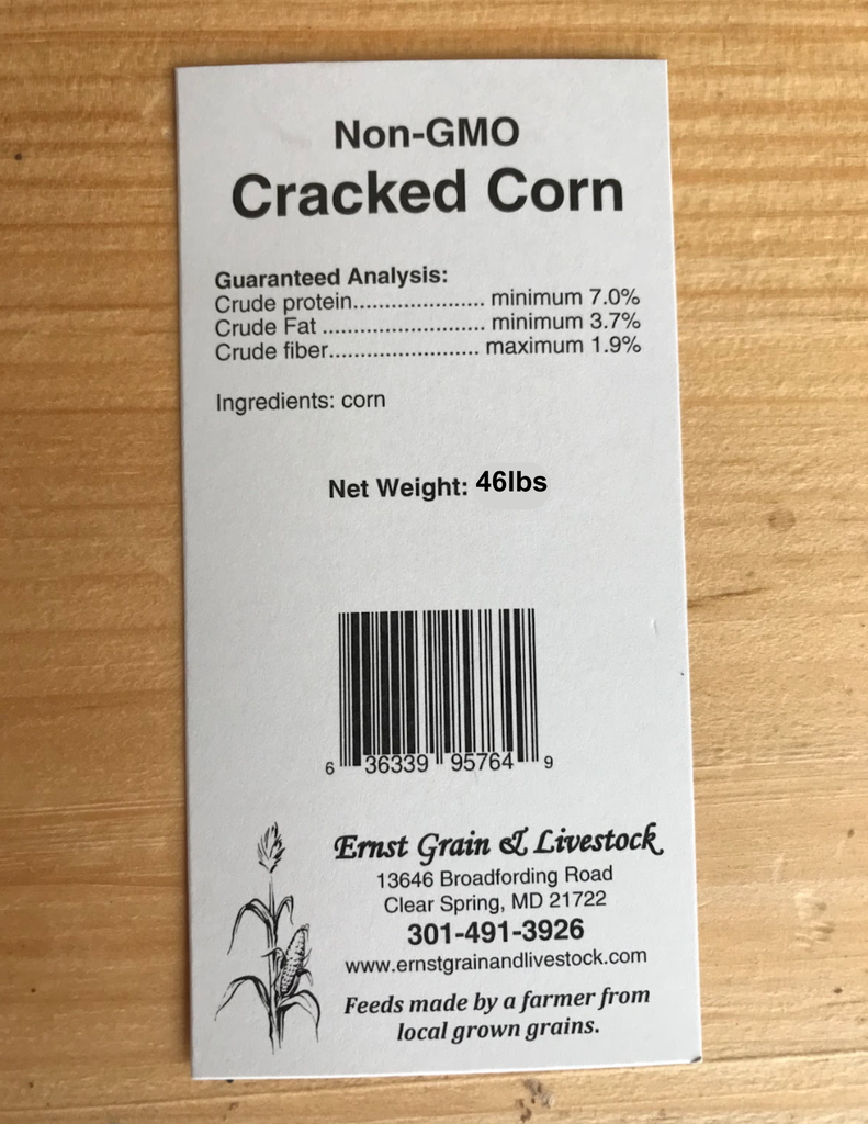 Non-GMO Cracked Corn | Ernst Grain & Livestock
